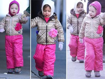 Cặp thiên thần nhà Sarah Jessica Parker hồng xinh như công chúa