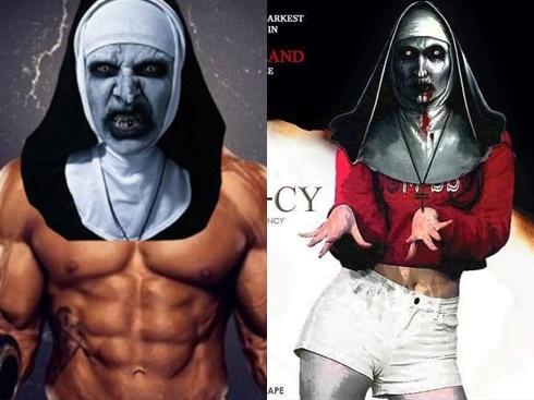 Ác quỷ Valak khoe body 6 múi và làm idol Kpop