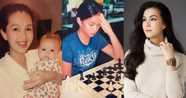 Con gái Diễm My gây sốt với bức ảnh năm 12 tuổi