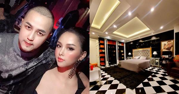 Bảo Trần hé lộ phòng ngủ siêu to khổng lồ