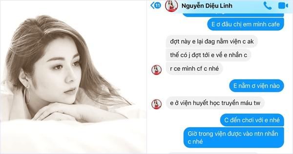 Hé lộ tin nhắn MC Diệu Linh nhắn với bạn bè trước khi qua đời