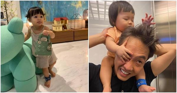 Suchin nhà Cường Đô La được tặng túi hiệu, fan soi thứ đeo vào cổ chân kỳ lạ