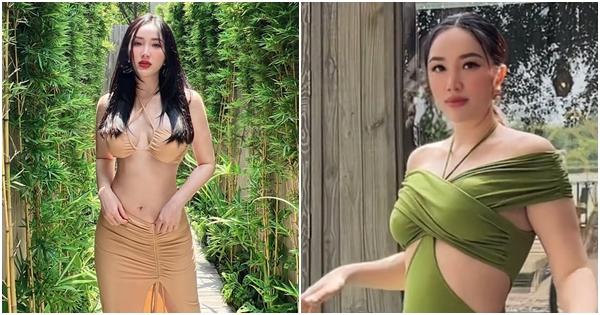 Bảo Thy khoe cận cảnh body sau sinh 7 tháng