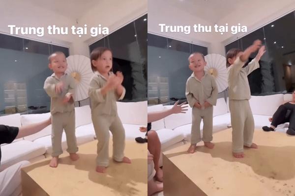 Hồ Ngọc Hà mở văn nghệ mừng Trung thu tại gia cho Lisa, Leon